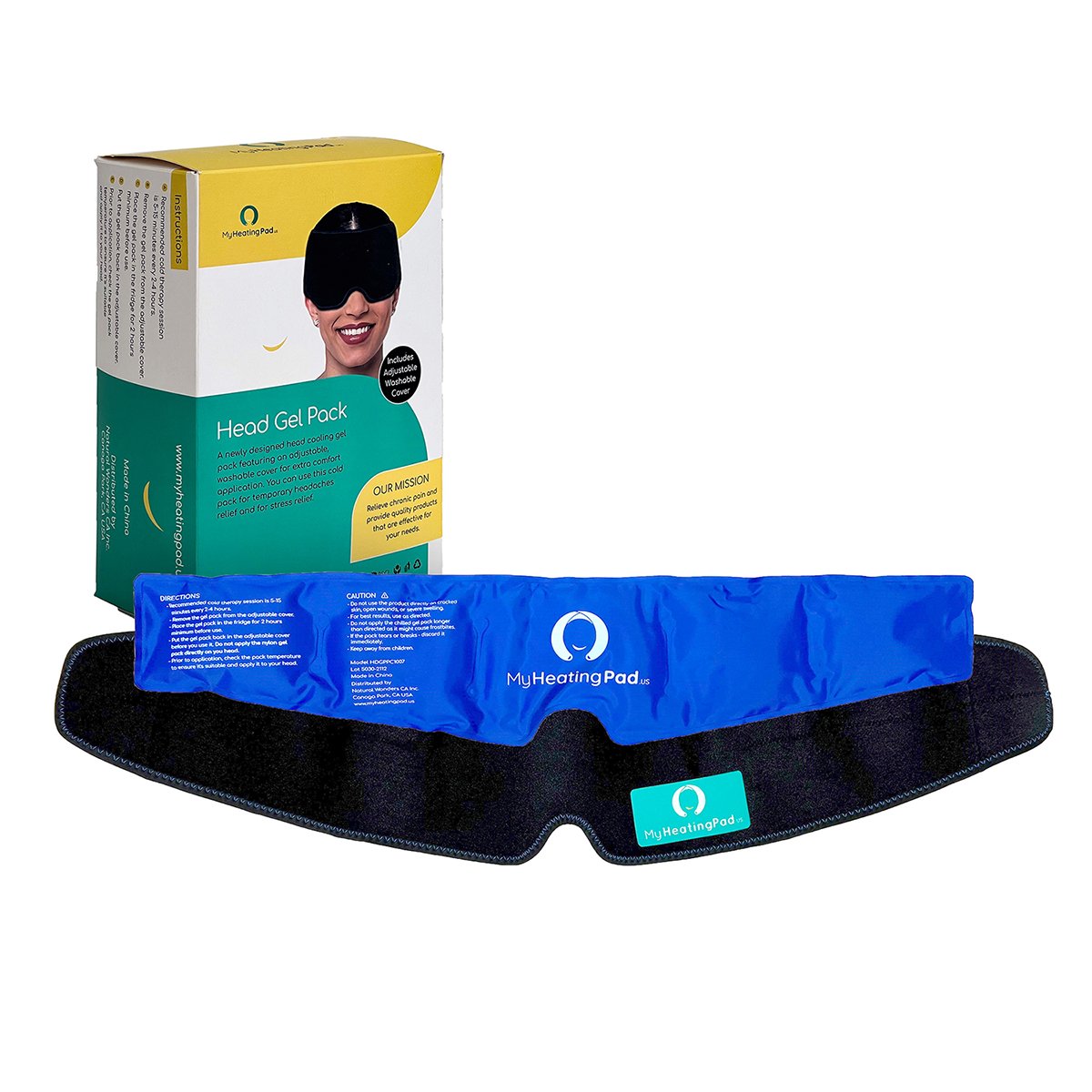 MHP Gel Head Ice Pack – MyHeatingPad.us
